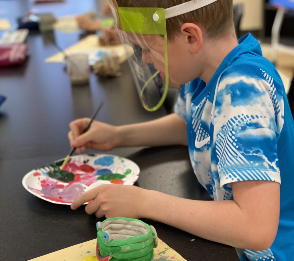 Montgomery ES Art Classes with Ms. Petty are teaching our Bearcats how ...